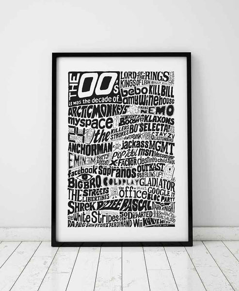 2000s Decade Print – Uniquely Manchester
