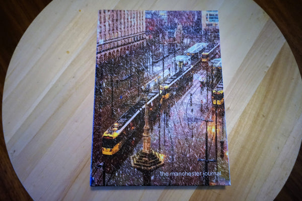 Notebook Trams in The Snow - Manchester Journal – Uniquely Manchester